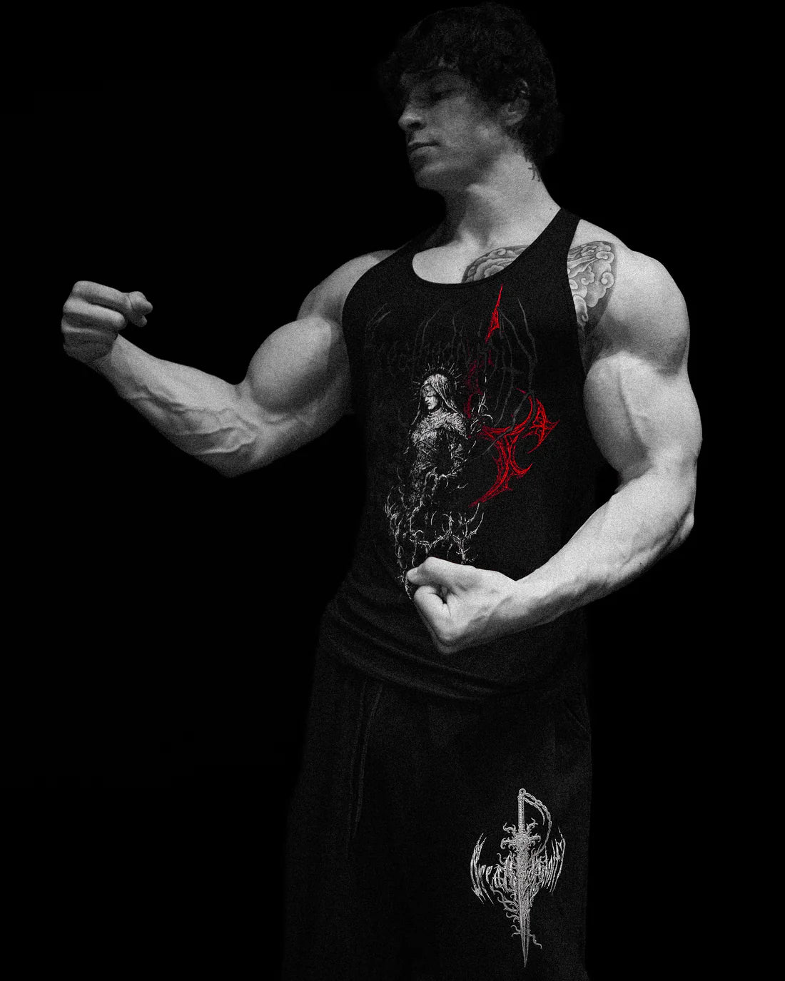 Hollow Soul Bodybuilding Stringer - [NIGHTMARE] – REZDEZ