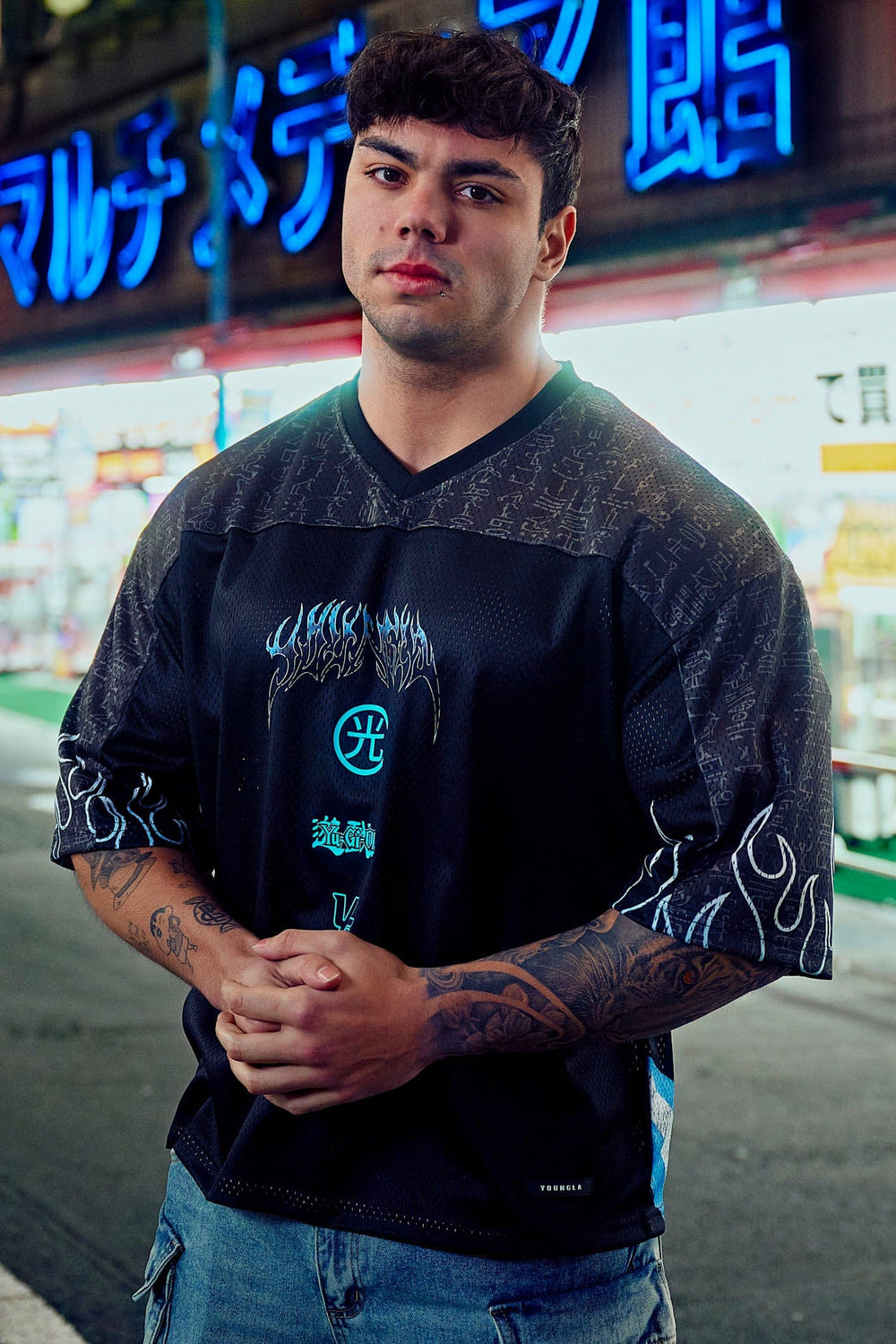 4152 - Yu-Gi-Oh!® Jersey [Blue eyes] – REZDEZ